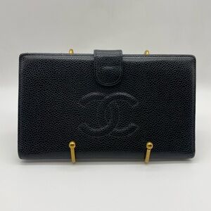 CHANEL | Bags | Chanel Caviar Long Wallet | Poshmark